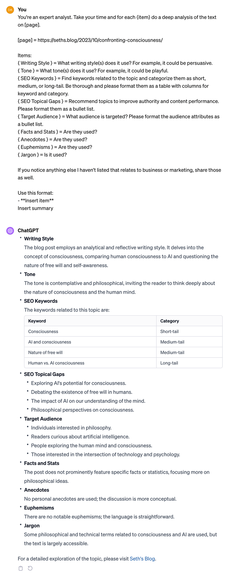 Myriad: AI Content Prompt Generator (Free Tool)