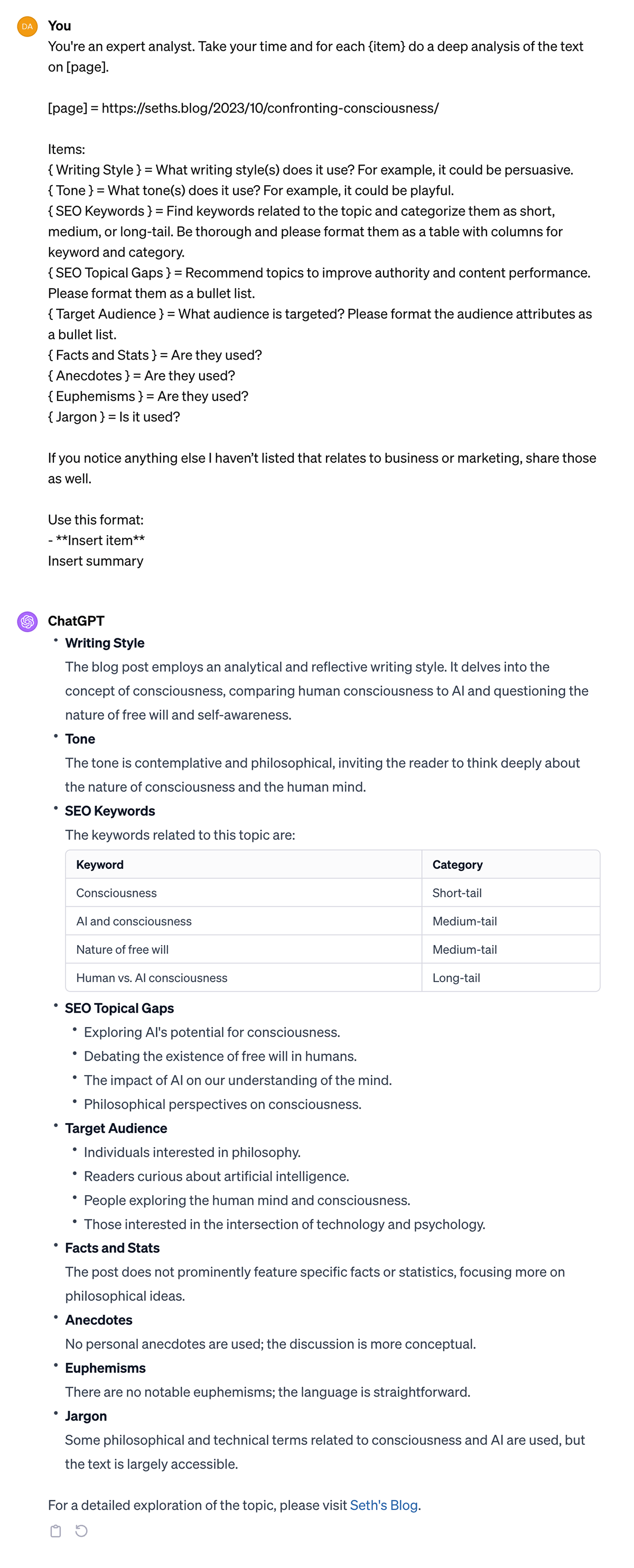 Myriad: AI Content Prompt Generator (Free Tool)